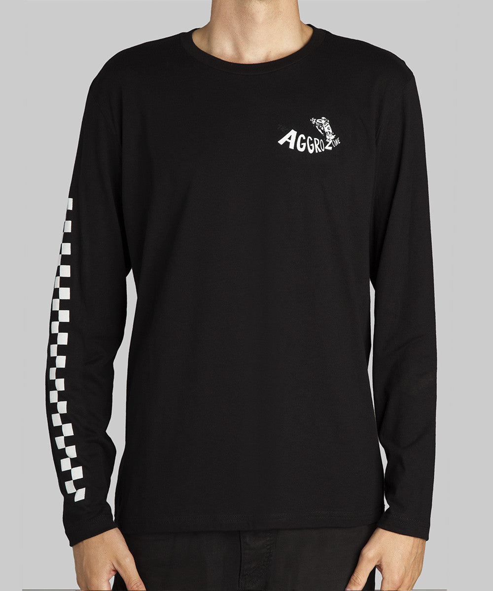 TransWorld Aggro Zone Long Sleeve - Black – PERMANENT