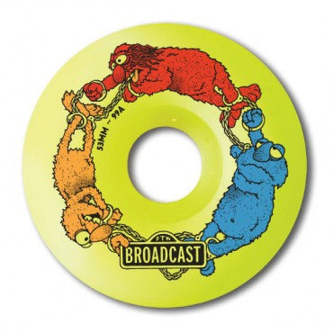 Broadcast Public Enemies 53mm Wheels – PERMANENT