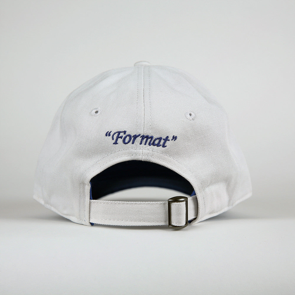 Format "Einstein" Polo Hat - White – PERMANENT